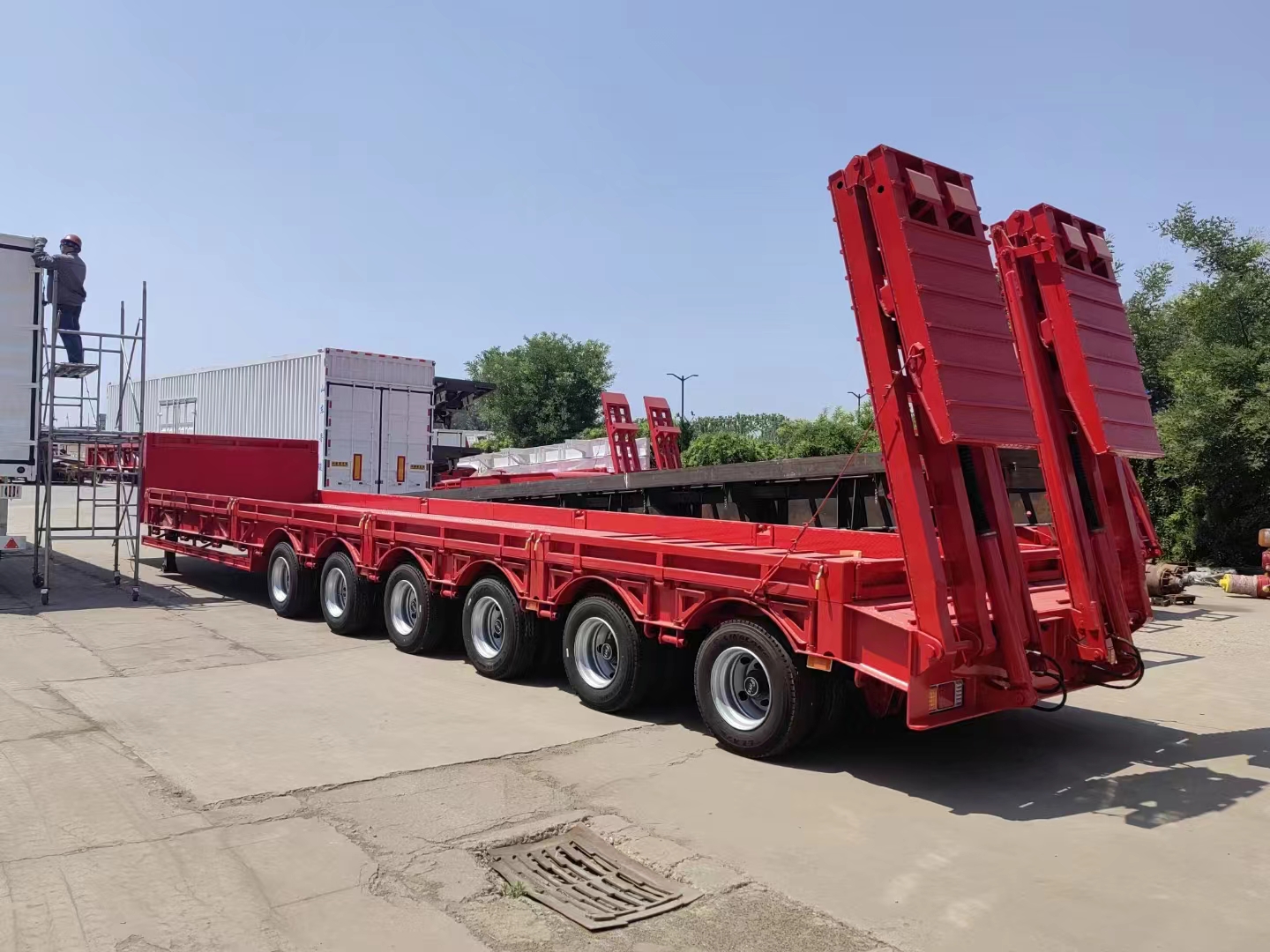 How to choose a good low-bed semi-trailer? – Shanghai Trailer