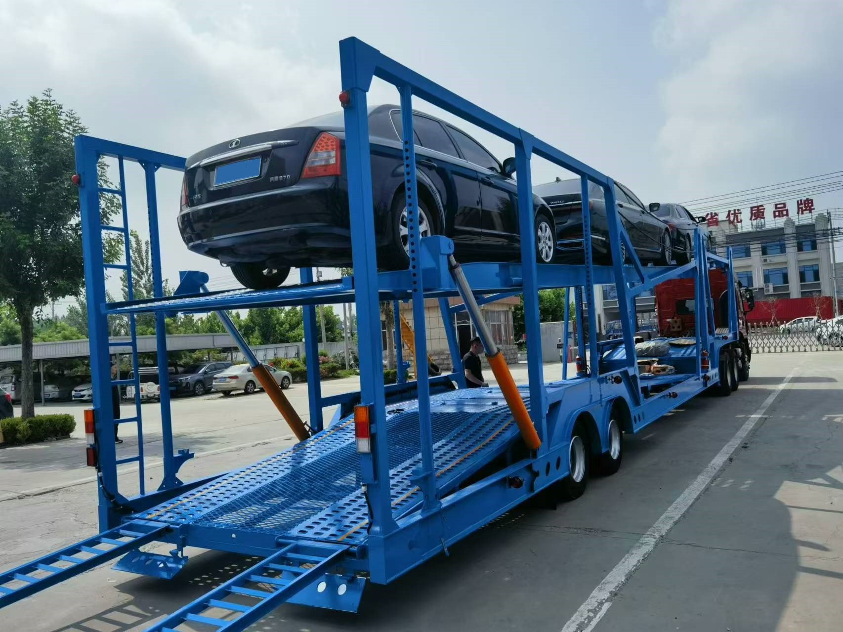 Main structure of car carrier – Shanghai Trailer
